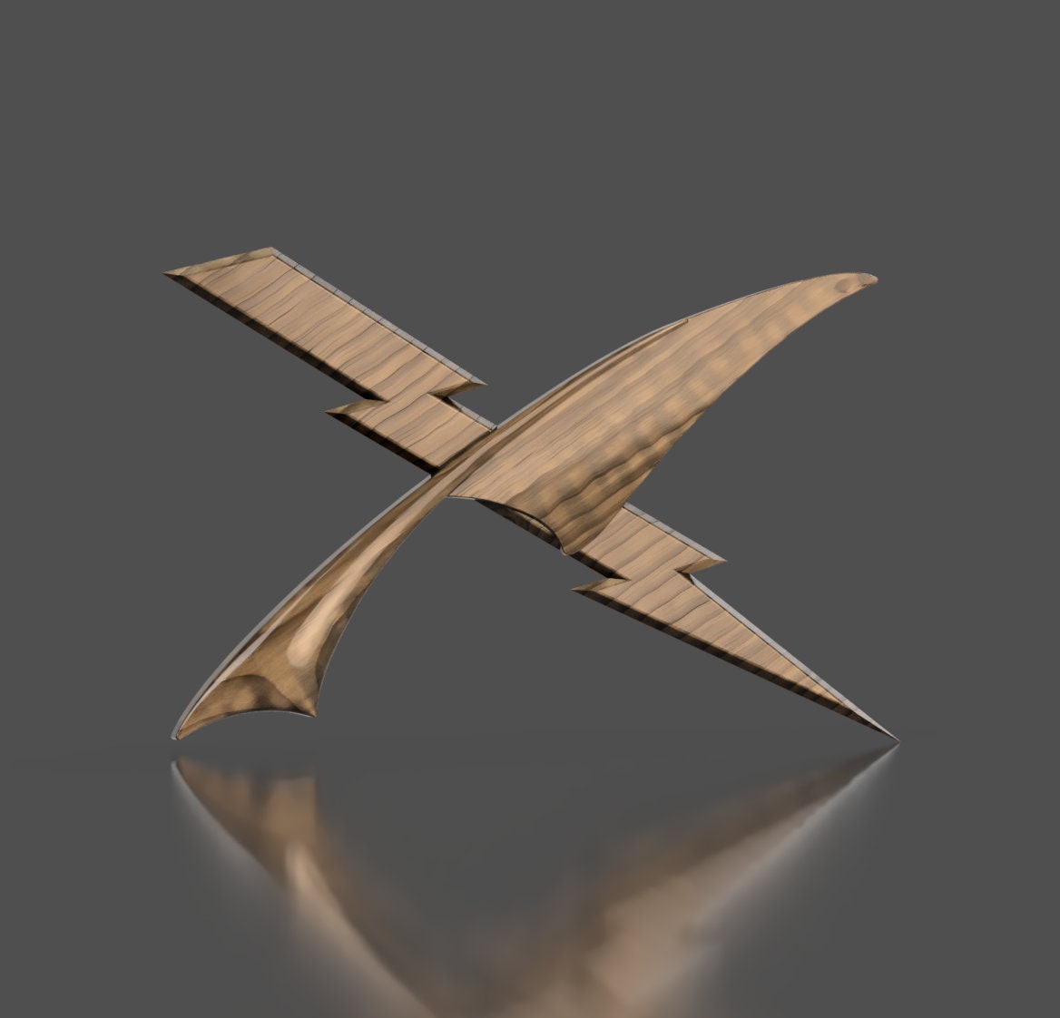 Navy Cryptologic technician (CT) Rating Badge stl file for CNC router ...